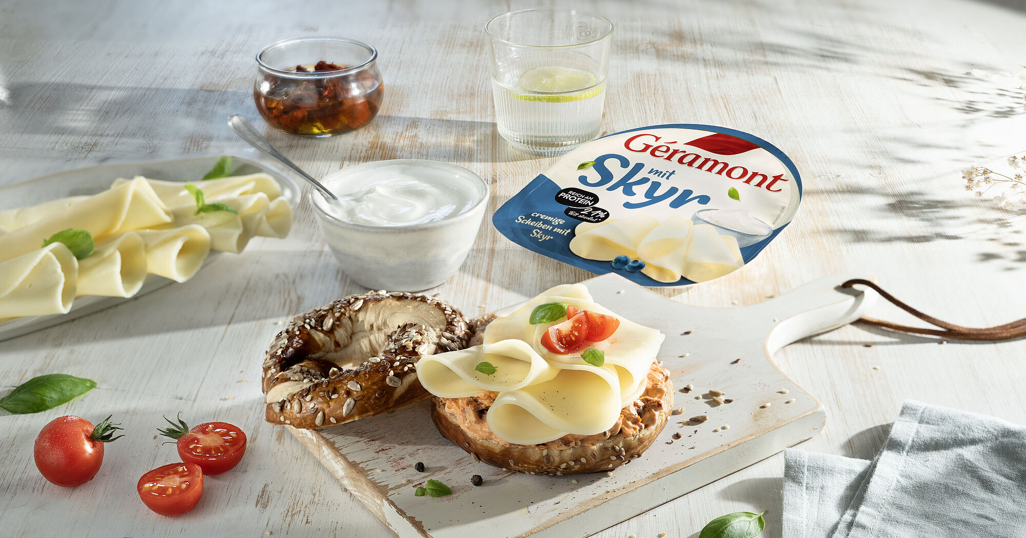 Géramont mit Skyr – Cremiger Weichkäse mit extra Protein