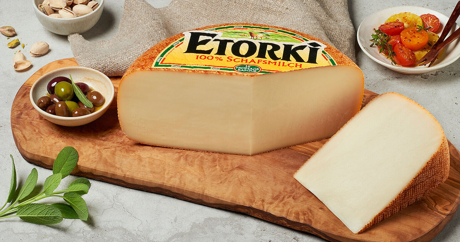 Etorki - der milde Schafsmilchkäse aus dem Baskenland