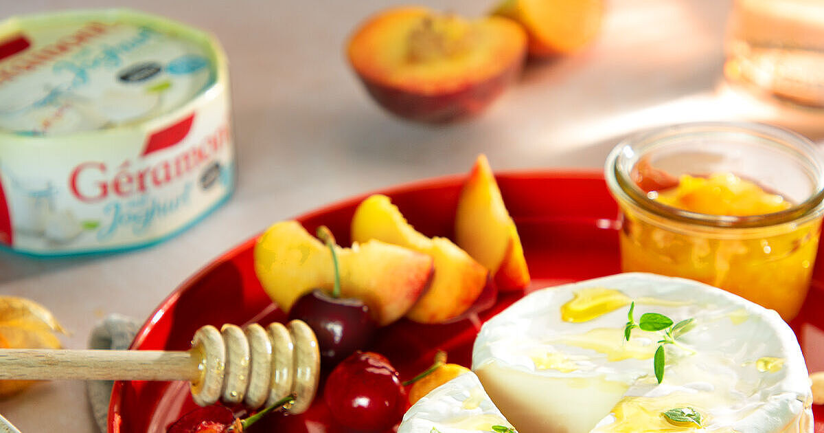 Géramont mit Joghurt – Leichter, cremiger Weichkäse
