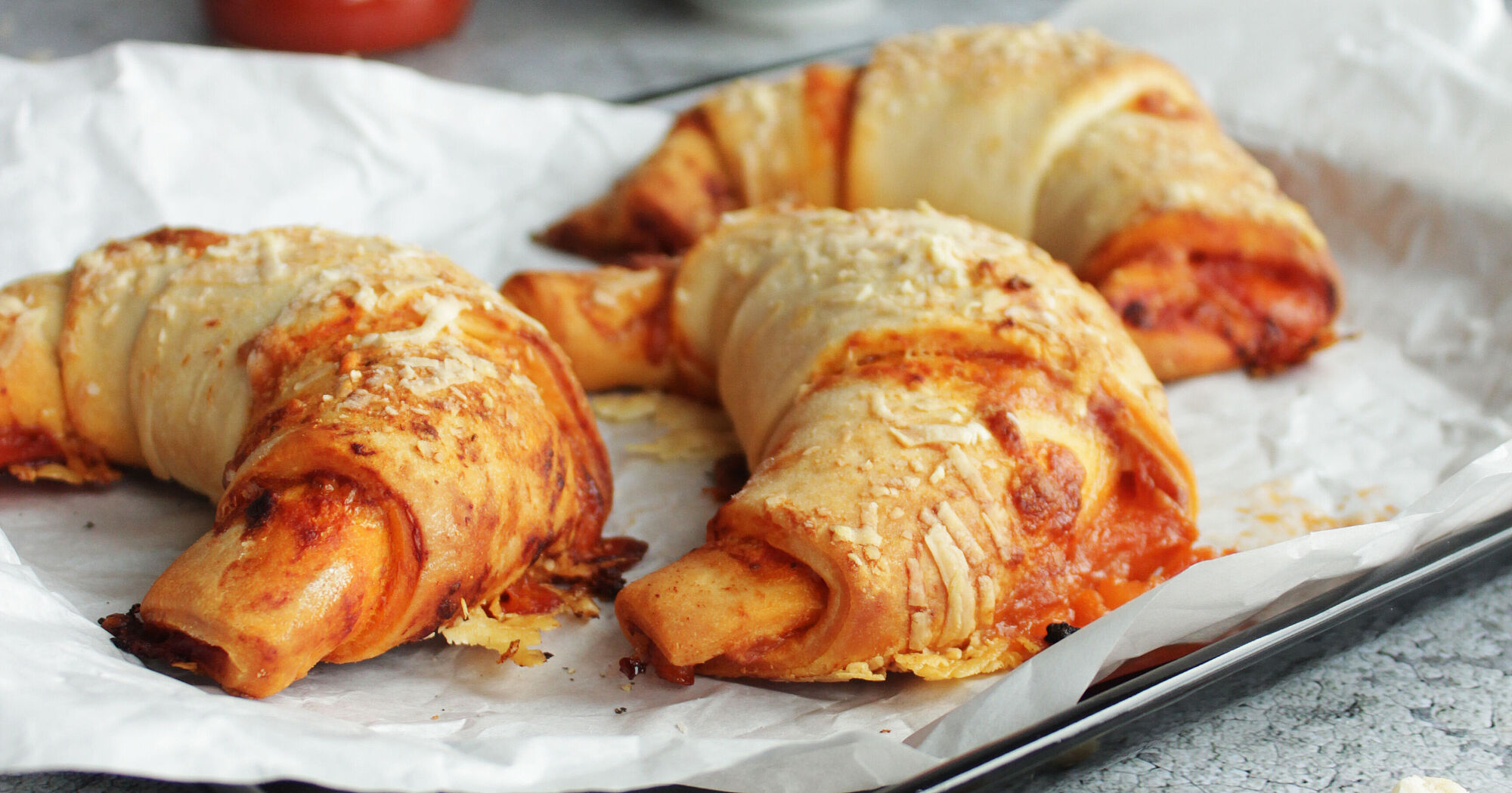 Pizza mal anders? Probiere unsere Pizza-Croissants