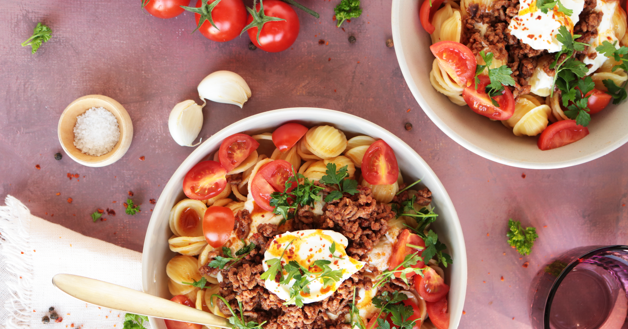 Aromatische Turkish Pasta